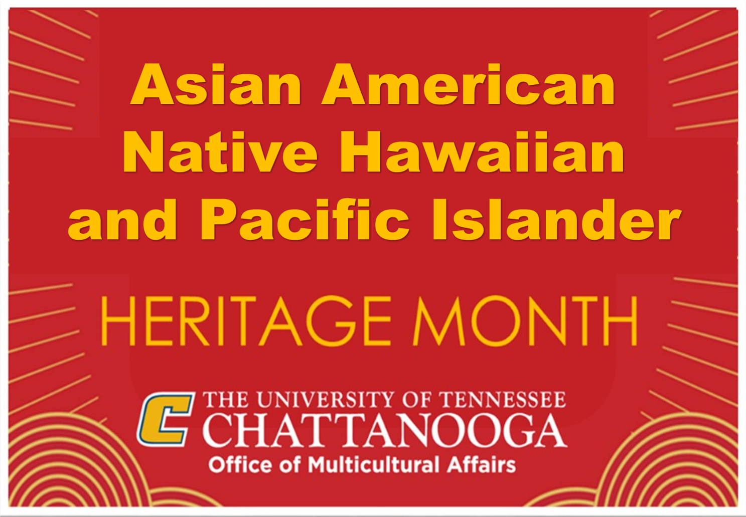Asian American Native Hawaiian Pacific Islander Heritage Month